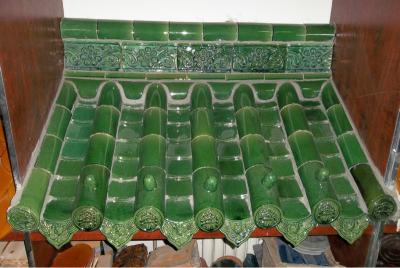China Old Style Glazed Roof Tiles Traditional Technology Fired for Chinese Roof Top for sale