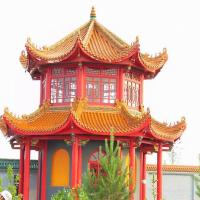 China Chinese Classical Pagoda Gazebo Roof Style Clay Tiles for sale
