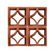China Terracotta Facade Panel Breezeway Tile Decorative Garden Brick for sale