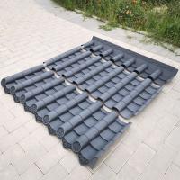 China Chinese Antique Style Plastic Roofing Sheets Waterproof Lightweight Roof Cover Panels Easy Install for sale