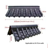 China Plastic Chinese Roof Tiles Lightweight Building Material Wall Tiles Roof Sheet for Old Chinese Roof for sale