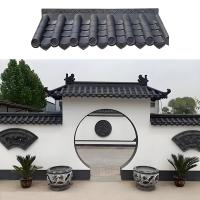 China Plastic Roof Tile Sheet Lightweight Plastic Roofing Material PP Roof Shingles for Project for sale