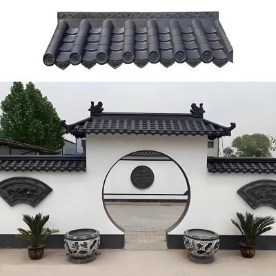 China Plastic Roof Tile Sheet Lightweight Plastic Roofing Material PP Roof Shingles for Project for sale