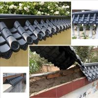 China Decorative PP Roofing Sheets for House Easy to Install Chinese Antique Roof Tiles Plastic for sale