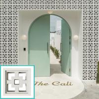 China Ventilated Privacy Wall Bricks Concrete Breeze Blocks Architecture Curved Breeze Block for Balconies & Townhouses for sale