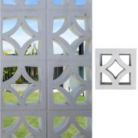 China Double-Sided Pattern Concrete Breeze Blocks Hollowed Wall Decorative Brick for Freestanding Partitions Ventilation Façades for sale