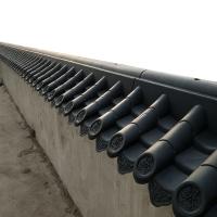 China Chinese Traditional Roof Plastic Light PVC Tiles for Garden Wall Fence for sale