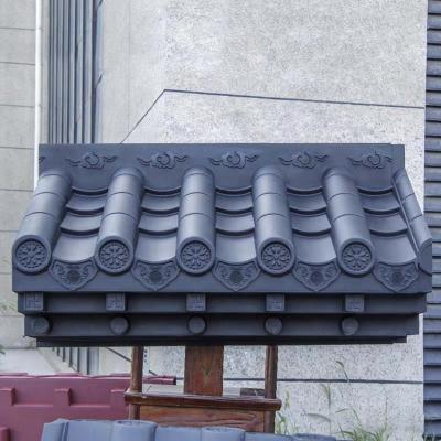 China Plastic Japanese Roof Decoration Lightweight Roofing Material for Interior Wall and Booth for sale