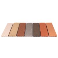 China Split Face Brick Clay Wall Cladding Angled Tiles Thin Bricks Solid Many Colors for Outdoor Building Wall Aesthetics & Protection for sale