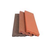 China Vintage Smooth Surface Split Face Brick Natural Clay Exterior Wall Tile Exterior Cladding Tile Easy to Replace and Install for sale
