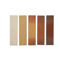China Natural Clay Exterior Wall Cladding Tile with Kiln-Fired Finish Split Face Brick Wall Veneer Tile for Cafe & Residential Facades for sale