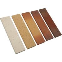 China Natural Clay Exterior Wall Cladding Tile with Kiln-Fired Finish Split Face Brick Wall Veneer Tile for Cafe & Residential Facades for sale