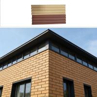 China Light Yellow Clay Split Face Brick Rustic Exterior Wall Cladding Multi-Color Options for Facade & Landscape Design for sale