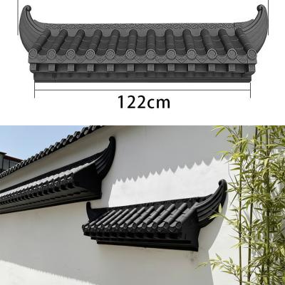 China PP Plastic Roof Tiles & Roofing Accessories with Brackets Lightweight Easy Install Roof Shingles with End Caps Corner Joints for sale