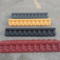 China Red Lightweight Roof Sheet Corners Garden Shed Ridge Tiles Plastic Chinese Roof Decoration for sale