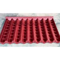 China Polypropylene Chinese Temple Roof Asian Antique Style Decorative Roof Tile Red for sale