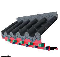 China Lightweight Plastic Antique Roof Tiles – Traditional Chinese Eaves Sheet Building Materials for Commercial & Residential for sale