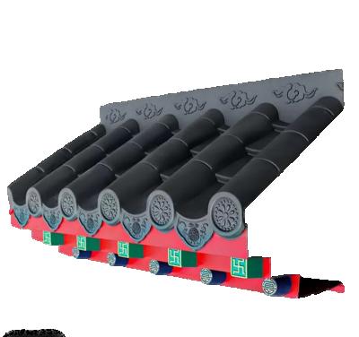 China Lightweight Plastic Antique Roof Tiles – Traditional Chinese Eaves Sheet Building Materials for Commercial & Residential for sale