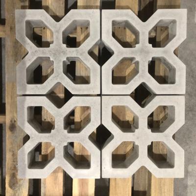 China Custom Cement Hollowed Brick Concrete Breeze Block Indoor and Outdoor Wall Partition Decoration for sale