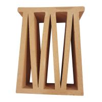 China Brick Partition Wall Background m Shape Yellow Color Wind Screen Tiles Terracotta Breeze Blocks Panels for sale
