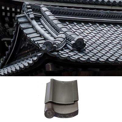 China Kawara Tile Japanese Style House Design Decorative Asian Roof Tiles for sale