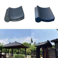 China Anti-Corrosion Japan Roof Panels Traditional Japanese Style Roofing Sheets Kawara Roof Tiles Ceramic Roof Tiles for sale