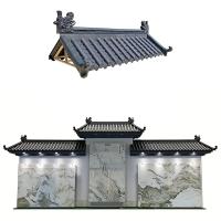 China PP Plastic Roof Tile Synthetic Resin Roofing Sheet for Villa House Gazebo Waterproof Heat Insulation Roof for sale
