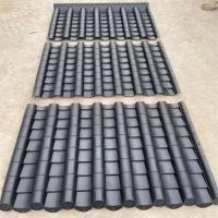 China PP Plastic Thickened Synthetic Tile Roof Villa Antique Plastic Tile Building Roof Canopy Thermal Insulation Plastic Roof Tile for sale