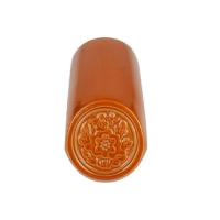 China Eco-Friendly Antique Glazed Roof Tile Durable Chinese Style Ceramic Roofing Tile for Outdoor Ancient Architecture Renovation for sale
