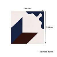 China Handmade Colourful Encaustic Cement Tiles Hydraulic Tiles with Silky Matte Finish for Floor and Wall Tiling for sale