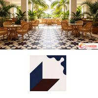 China Handmade Colourful Encaustic Cement Tiles Hydraulic Tiles with Silky Matte Finish for Floor and Wall Tiling for sale