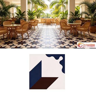 China Handmade Colourful Encaustic Cement Tiles Hydraulic Tiles with Silky Matte Finish for Floor and Wall Tiling for sale