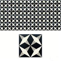 China Vintage Pattern Handmade Cement Tile Non-slip Floor Wall Decor Tile for Kitchen Bathroom Hotel Restaurant Interior Decoration for sale