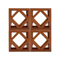 China Terracotta Breeze Block Hollow Clay Screen Block for Landscape Walls Patio Partitions Natural Ventilation for sale