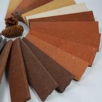 China Wall Cladding Brick Slips Terracotta Split Brick Tiles Clay Thin Brick Veneer Exterior Brick Tile for Commercial Building Facade for sale