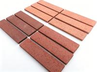 China Wall Cladding Brick Slips Terracotta Split Brick Tiles Clay Thin Brick Veneer Exterior Brick Tile for Commercial Building Facade for sale