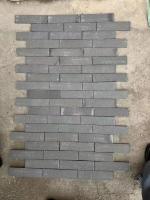 China Flexible Clay Wall Cladding Tiles Wire-Cut / Textured Surface Gray Clay Brick for Villa Exterior Facade Cladding Restaurant Wall for sale