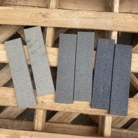 China Flexible Clay Wall Cladding Tiles Wire-Cut / Textured Surface Gray Clay Brick for Villa Exterior Facade Cladding Restaurant Wall for sale