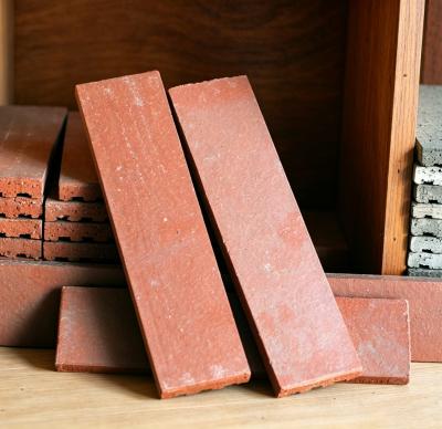 China Clay Split Brick Natural Terracotta Thin Brick Wall Cladding for Exterior Facade Decoration and Architectural Projects for sale