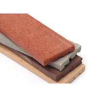 China Nautral Terracotta Red Split Face Brick Natural Clay Brick Veneer for Exterior Walls Facades and Modern Architectural Design for sale