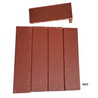 China Split Wall Facing Bricks Terracotta L-Shape Thin Brick Slips Decorative Corner Brick Veneer for Pillar & Wall Angles for sale