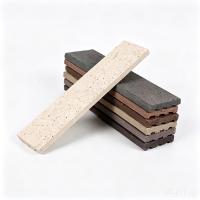 China Rustic Split Wall Face Brick for Hotel Courtyard Park Exterior Wall Cladding Tile Outdoor Building Decorative Split Brick for sale