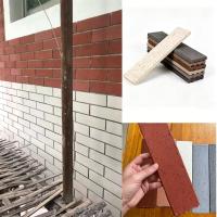 China Rustic Split Wall Face Brick for Hotel Courtyard Park Exterior Wall Cladding Tile Outdoor Building Decorative Split Brick for sale
