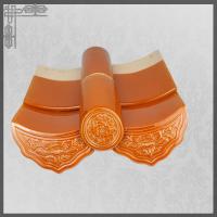 China Chinese Glazed Clay Roof Tiles Set with Ridge and Eaves Tiles for Traditional Architecture Garden Pavilion and Heritage Projects for sale
