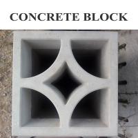 China White Concrete Breeze Blocks with Diamond Pattern Decorative Cement Screen Bricks for Outdoor Courtyard Privacy Screen Wall for sale