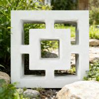 China Modern Geometric Concrete Breeze Blocks Wall Partition Concrete Bricks for Architectural Facade Screen Walls for sale
