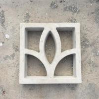 China Modern Geometric Concrete Breeze Blocks Wall Partition Concrete Bricks for Architectural Facade Screen Walls for sale