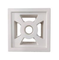China Modern White Cement Breeze Blocks Geometric Hollow Screen Blocks for Interior Room Dividers & Exterior Facades for sale