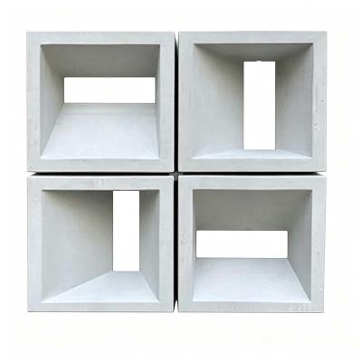 China Perforated Cement Breeze Blocks Architectural Decorative Concrete Blocks for Hotel & Residential Feature Wall for sale