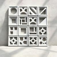 China Concrete Screen Blocks Architectural Decorative Modern Cement Breeze Blocks for Commercial Building & Landscaping Projects for sale